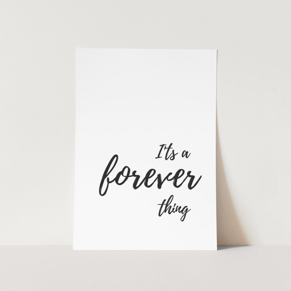 It S A Forever Thing