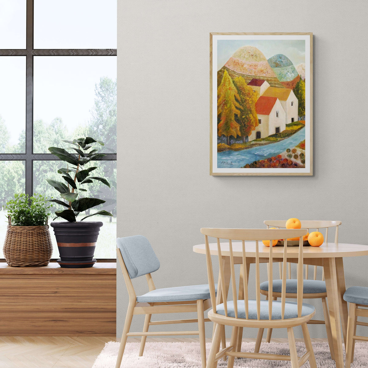 Autumn Flow PFY Art Print