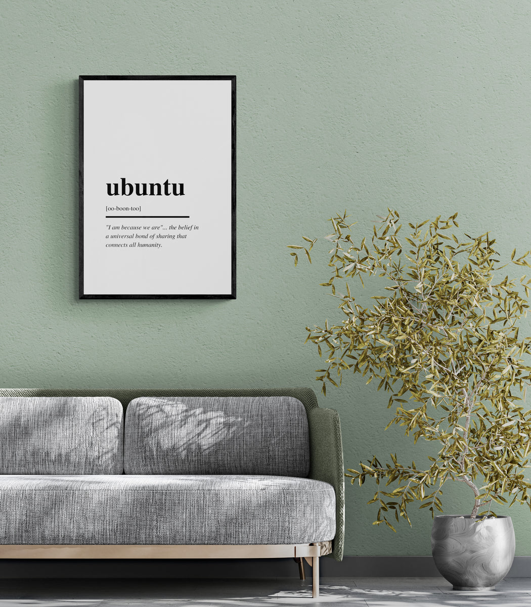 Ubuntu Art Print