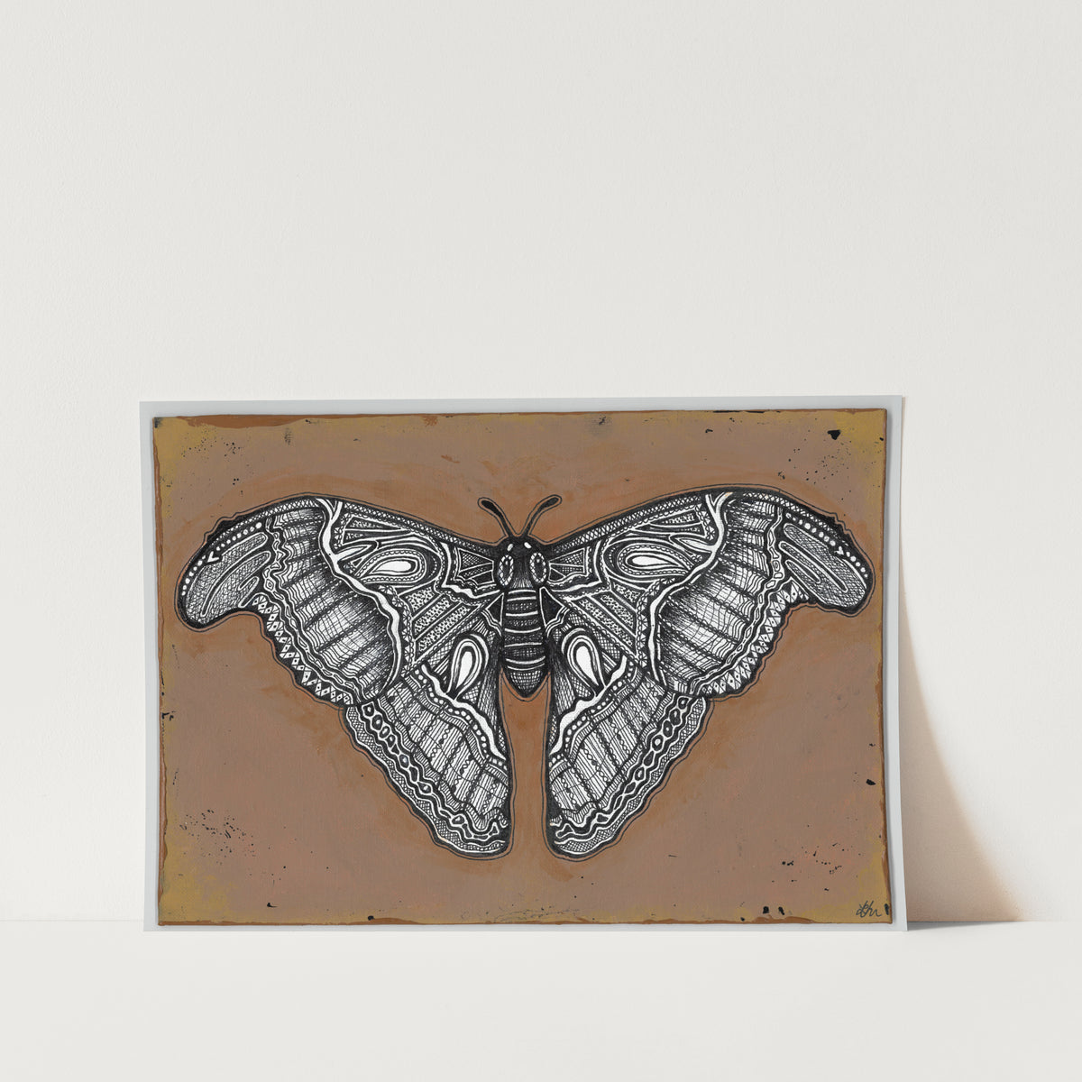 Moth Art Print