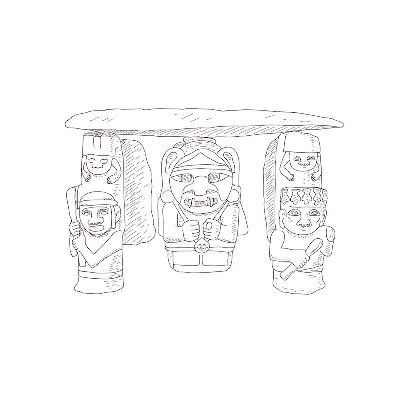 Columbia Landmark Travel Art Print