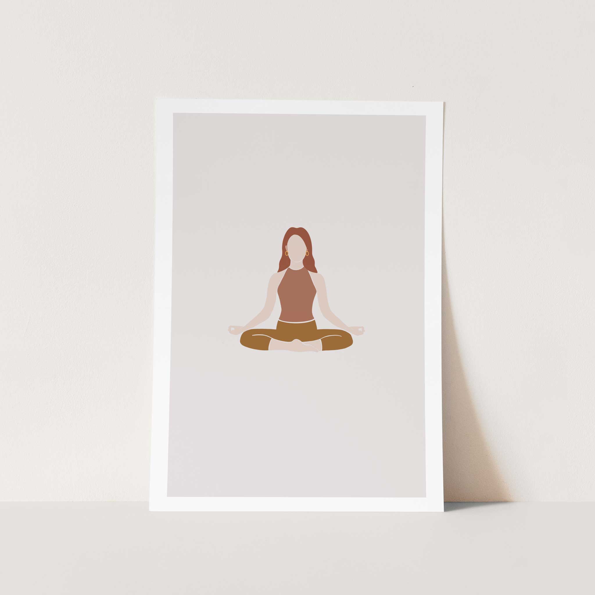 Easy Pose Art Print