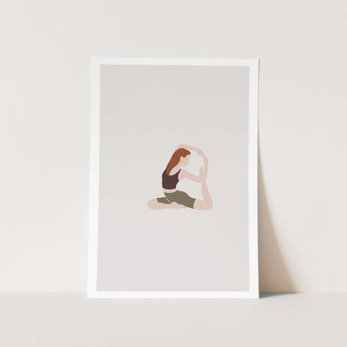 Mermaid Pose Art Print